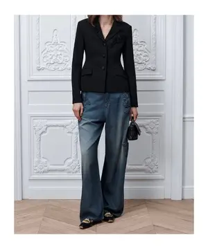 Dior Embroidered Bar Jacket