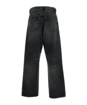 SUNFLOWER Wide Leg Jeans - Black