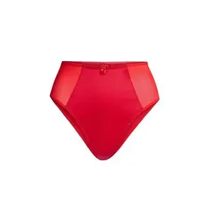 SCARLETT GASQUE Tallulah High-waist Brief - Red