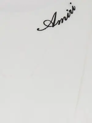 Amiri Logo Crewneck T-shirt