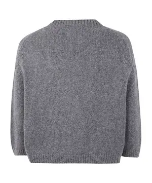 Khaite Sabina Knitted Sweater - Stone