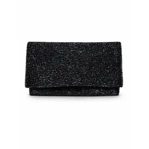 PICK HAPPY Steel Cut Beaded Clutch