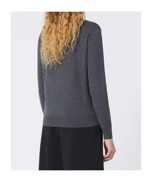Max Mara Long-sleeved V-neck Sweater
