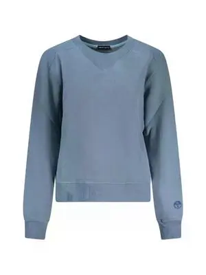 NORTH SAILS Logo Patch V-neck Sweater - Blue