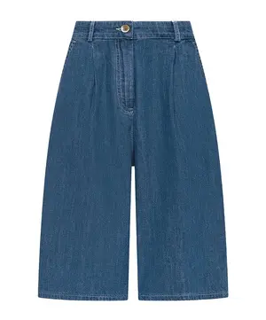 Seventy Belt Loop Button Shorts