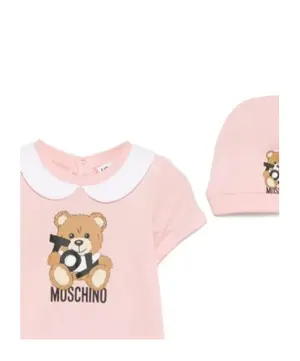 Moschino Teddy Bear Babygrow Set