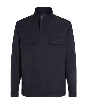 Zegna Long-sleeved Field Jacket