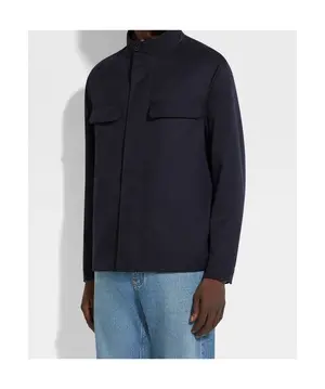 Zegna Long-sleeved Field Jacket