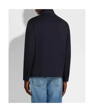 Zegna Long-sleeved Field Jacket