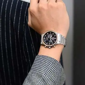Casio Edifice Stainless Steel Analog Watch