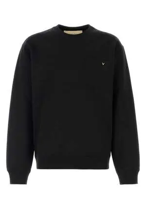 Valentino Garavani Cotton Sweatshirt - Black