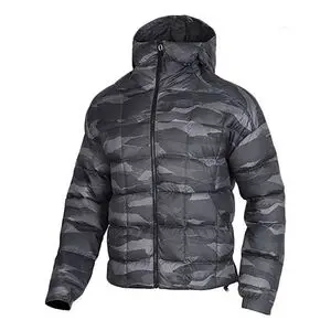 Adidas Camouflage Outdoor Down Jacket - Black