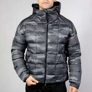 Adidas Camouflage Outdoor Down Jacket