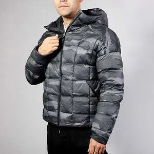 Adidas Camouflage Outdoor Down Jacket