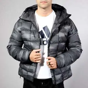 Adidas Camouflage Outdoor Down Jacket