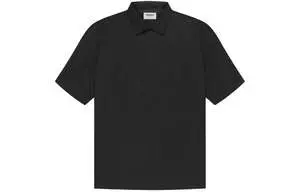 Fear Of God Ss21 Polo Shirt 'stretch Limo - Black