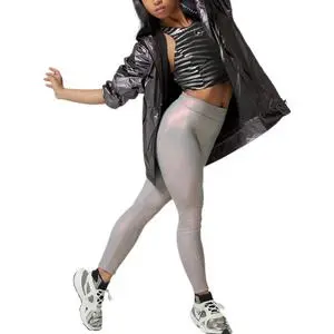 Adidas By Stella Mccartney Truepace Metallic Running Jacket