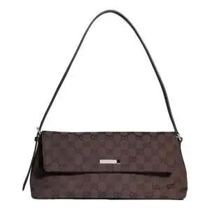 Gucci GUCCI Madison Shoulder Bag Dark Brown