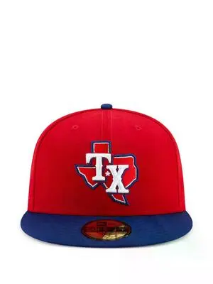 New Era 59fifty Texas Rangers Baseball Cap - Red