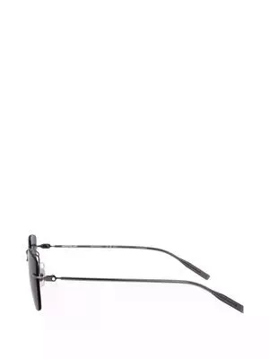 Montblanc Rimless Rectangle Sunglasses