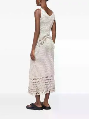 Rabanne Embellished Crochet Midi Dress