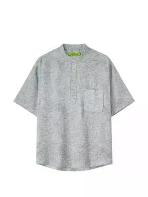 Shanghai Tang Tang Short-sleeve Shirt - Grey