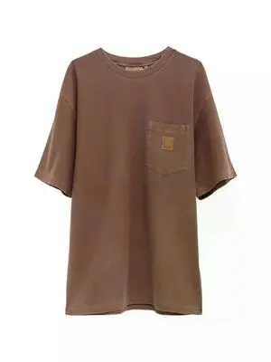 Carhartt Work In Progress Logo-patch Pocket T-shirt