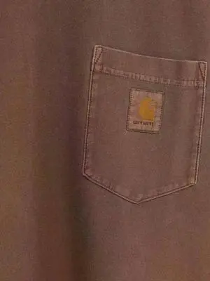 Carhartt Work In Progress Logo-patch Pocket T-shirt