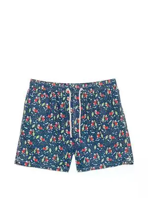 MC2 SAINT BARTH Scrooge Mcduck Print Swim Shorts - Blue
