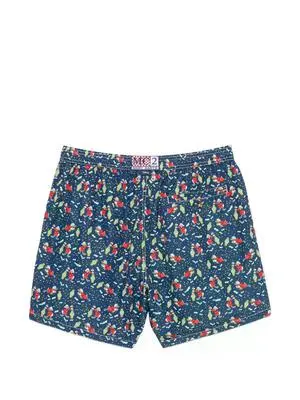 MC2 SAINT BARTH Scrooge Mcduck Print Swim Shorts - Blue