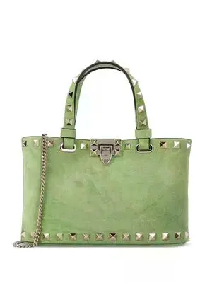 Valentino Garavani Rockstud Tote Bag - Green