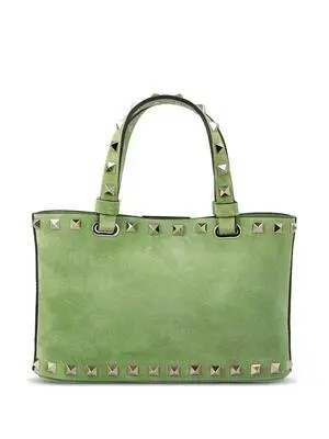 Valentino Garavani Rockstud Tote Bag - Green