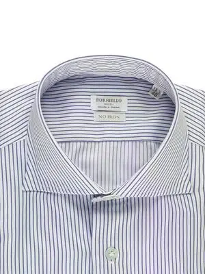 BORRIELLO NAPOLI Basic Striped Shirt