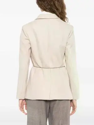 Brunello Cucinelli Monili-chain Single-breasted Blazer