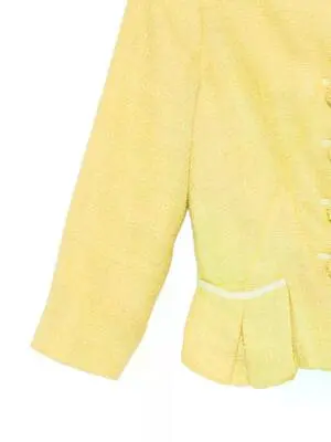 LOUIS VUITTON Tweed Cropped Blazer