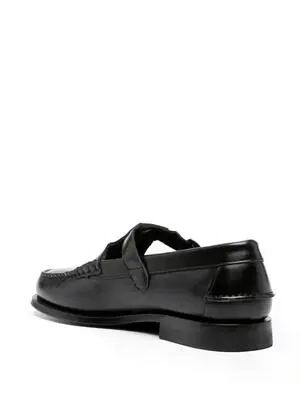 Hereu Alber Leather Loafers - Black