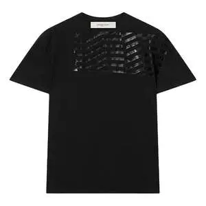 GOLDEN GOOSE Short Sleeve T-shirt - Black