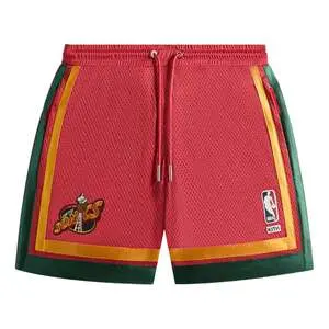 Kith For Nba All-star Seattle Supersonics Short - Crimson