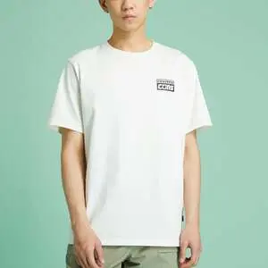 CONVERSE Alphabet Logo Casual T-shirt - White