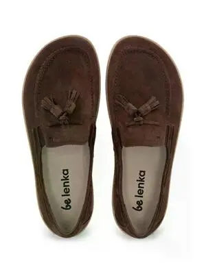 BE LENKA Suede Tassel Loafers