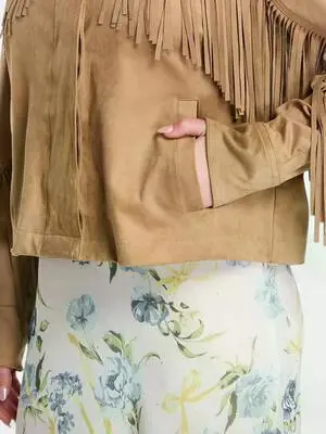 Guess Fringe-trimmed Jacket