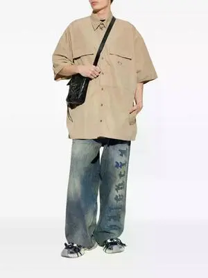 Balenciaga Short-sleeve Pocket Shirt