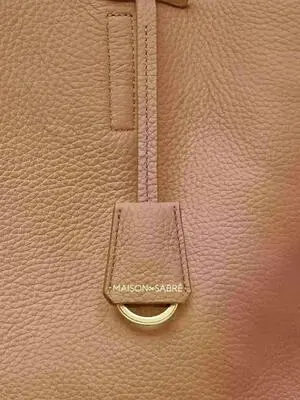 MAISON DE SABRE The Snap Pebbled Tote Bag