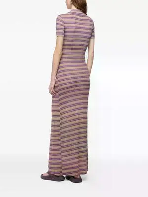 Rabanne Piercing Detail Maxi Dress