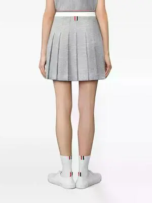 Thom Browne Pleated Tweed Skirt