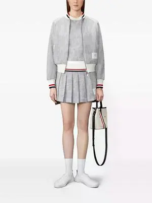 Thom Browne Pleated Tweed Skirt