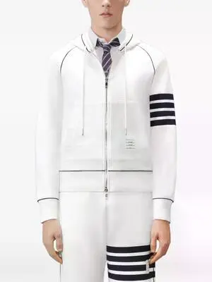 Thom Browne Loopback Stripe-detail Hoodie
