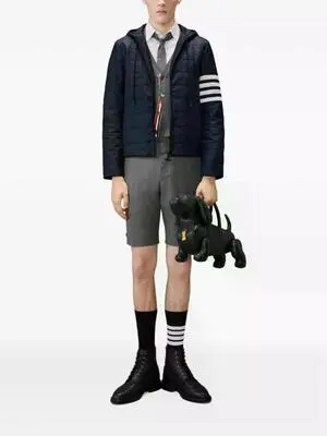 Thom Browne Ripstop Quilted Jacket - Blue