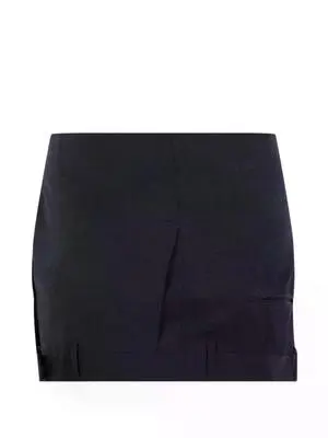 HODAKOVA Belt-loop Detail Mini Skirt - Black