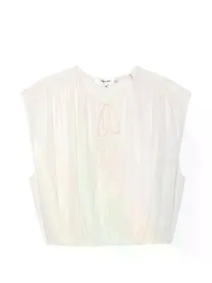 FRAME The Wave Tie-fastening Top - Neutrals